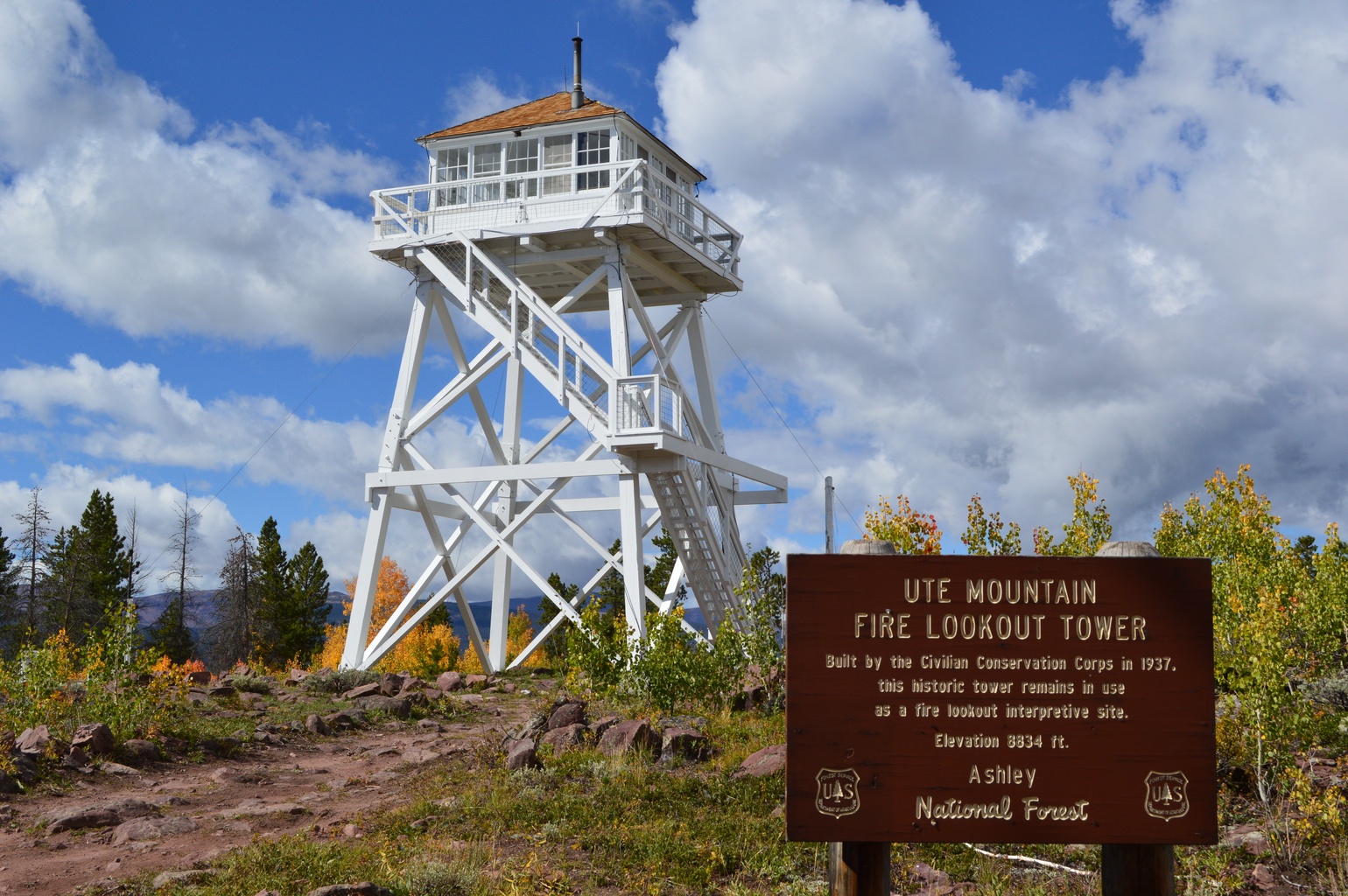 Ute Mountain Fire Lookout Tower