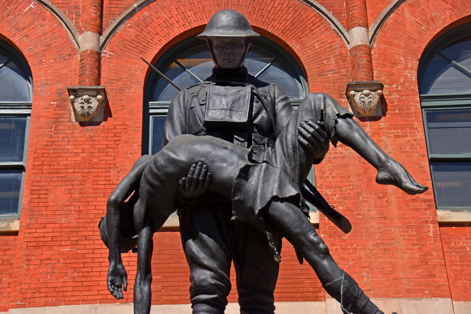 'Rainbow Soldier' Sculpture at Union Station