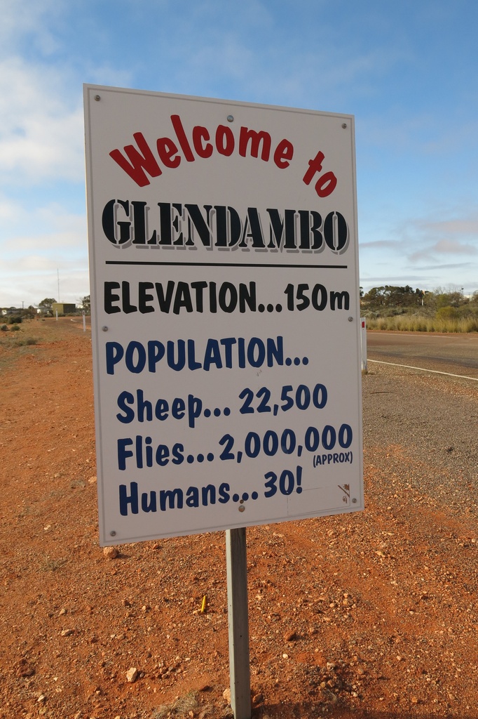 Glendambo Sign