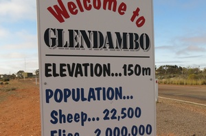 Glendambo Sign