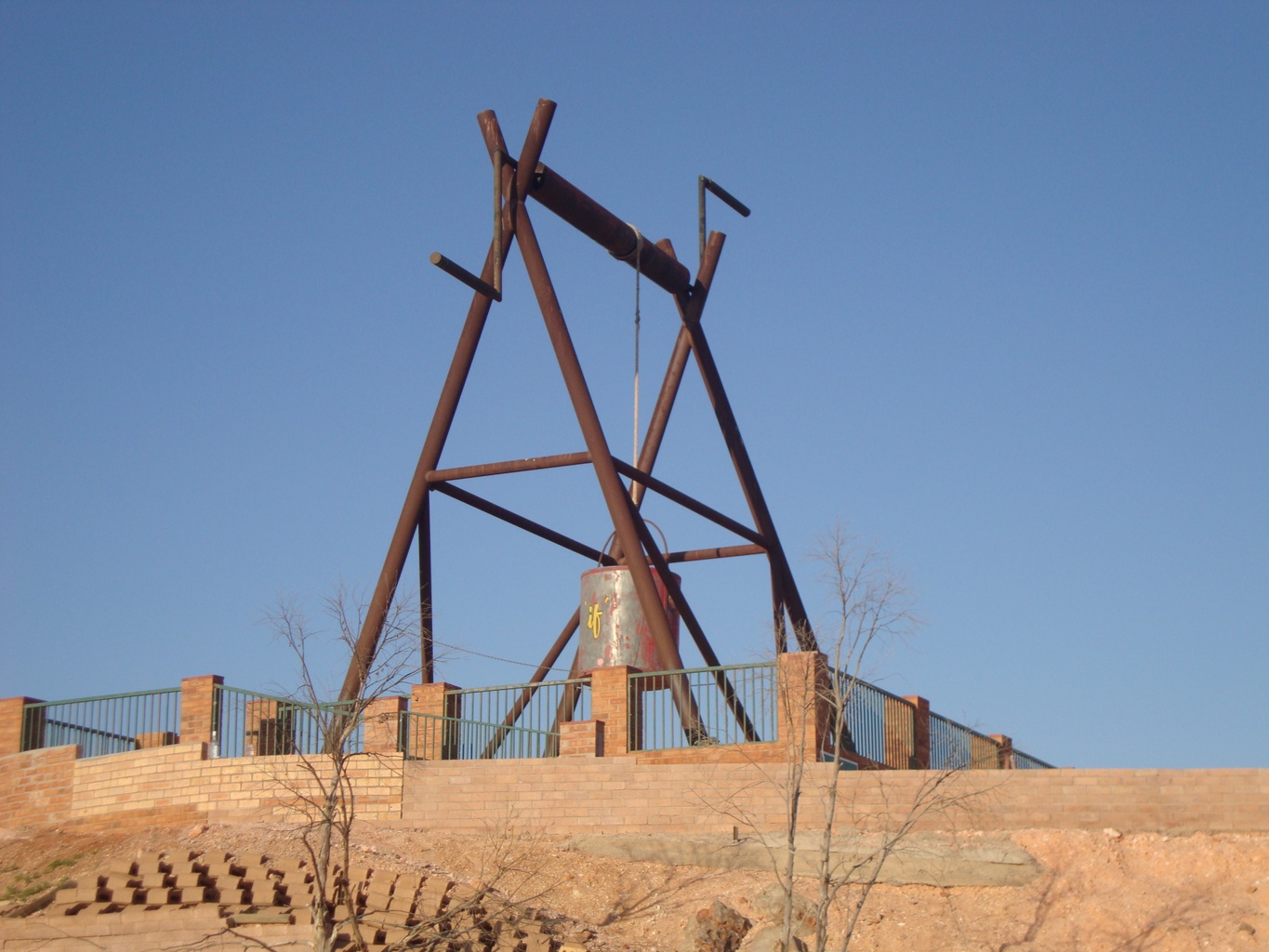 The Big Winch in Coober Pedy