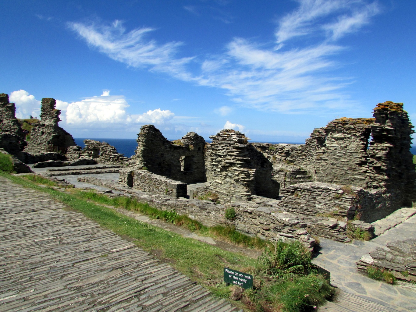 Tintagel Castle Ruins