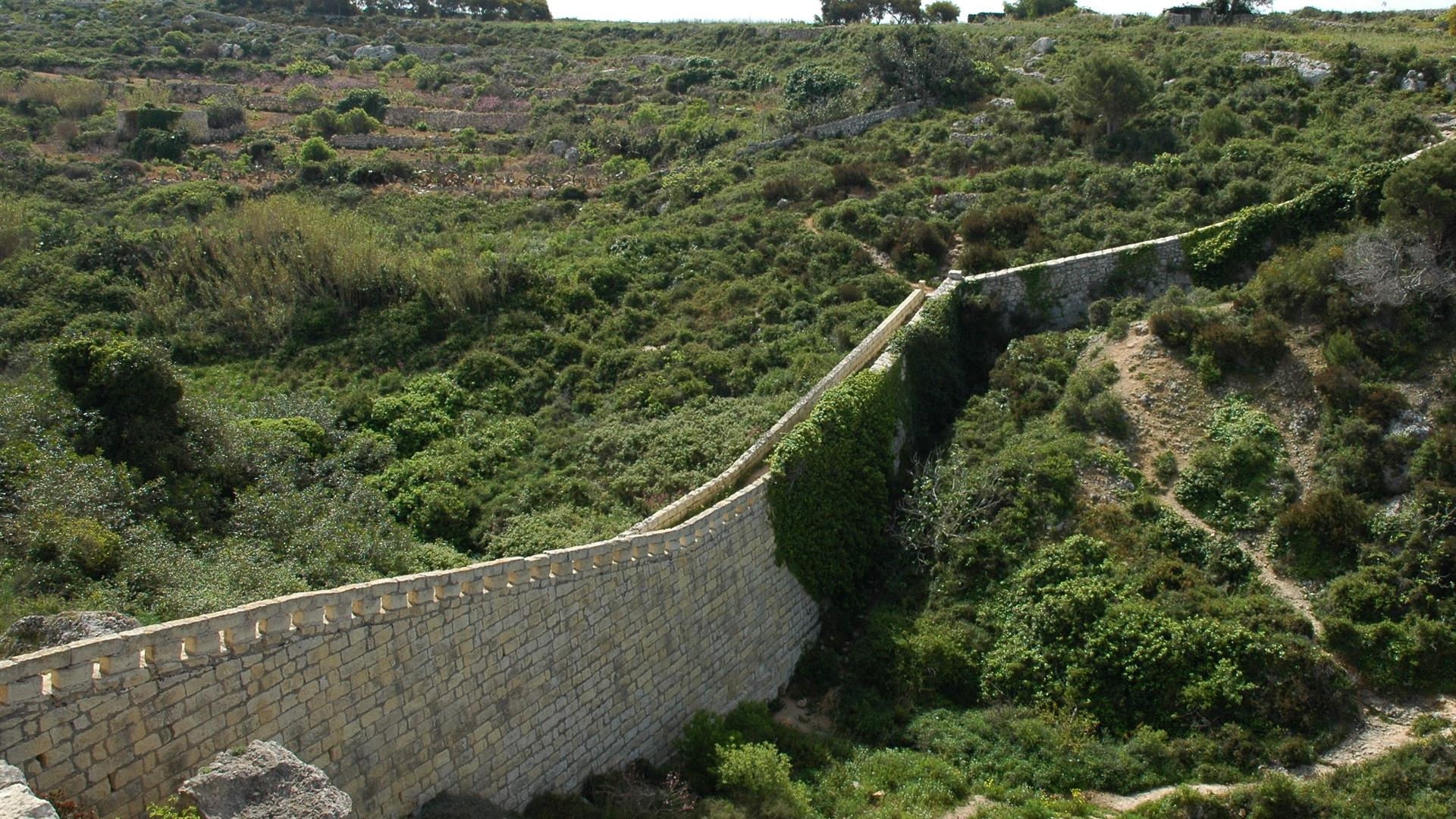 The ‘Great Wall’ of Malta