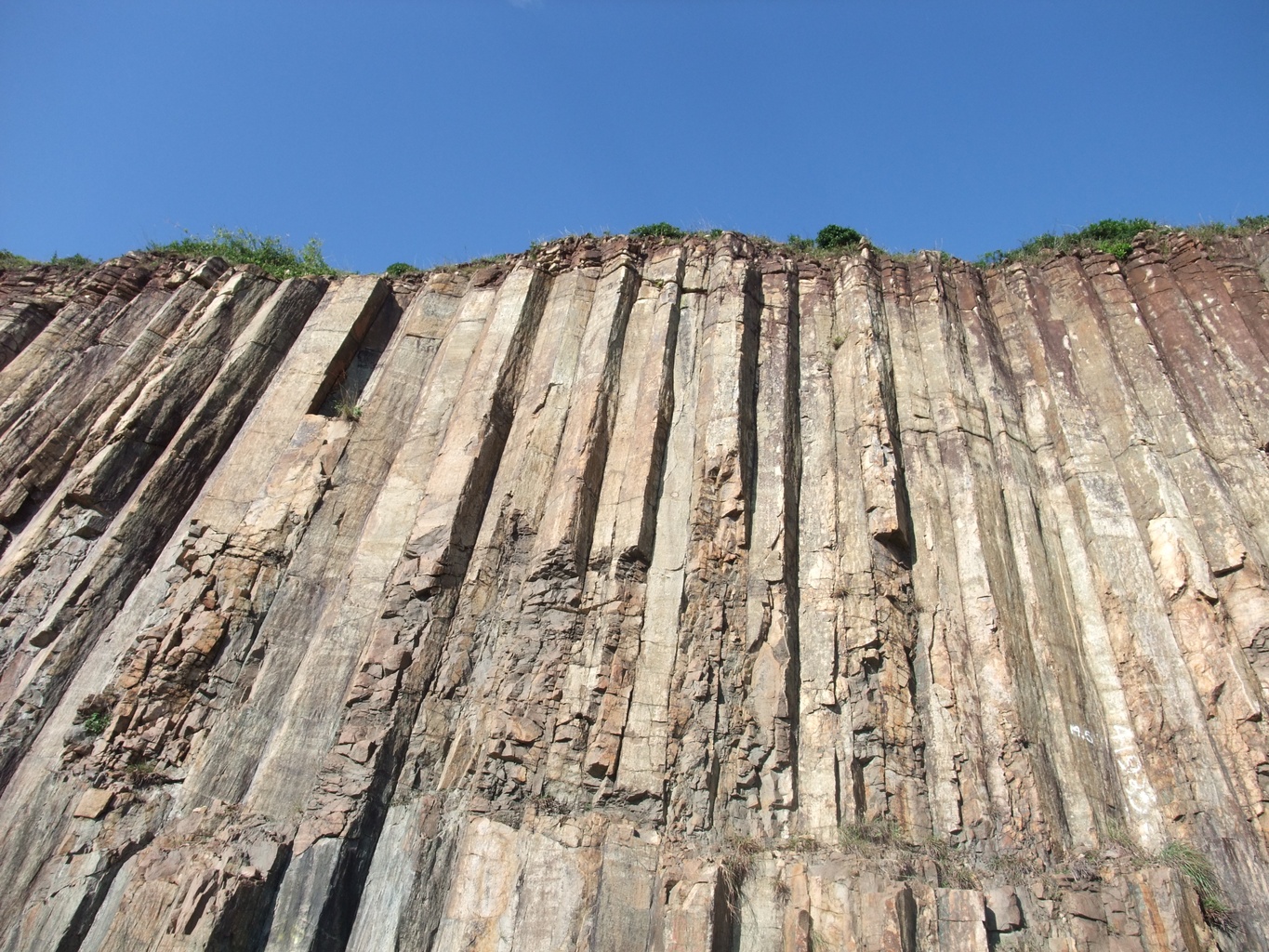 High Island Reservoir Hexagonal Columns