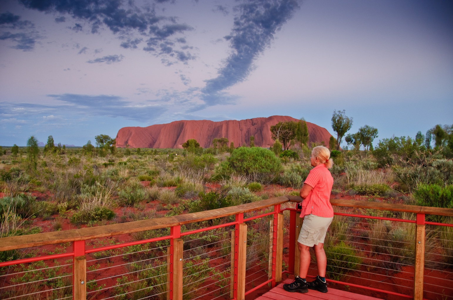 Uluru Sunrise Viewing Area (Talinguru Nyakunytjaku)
