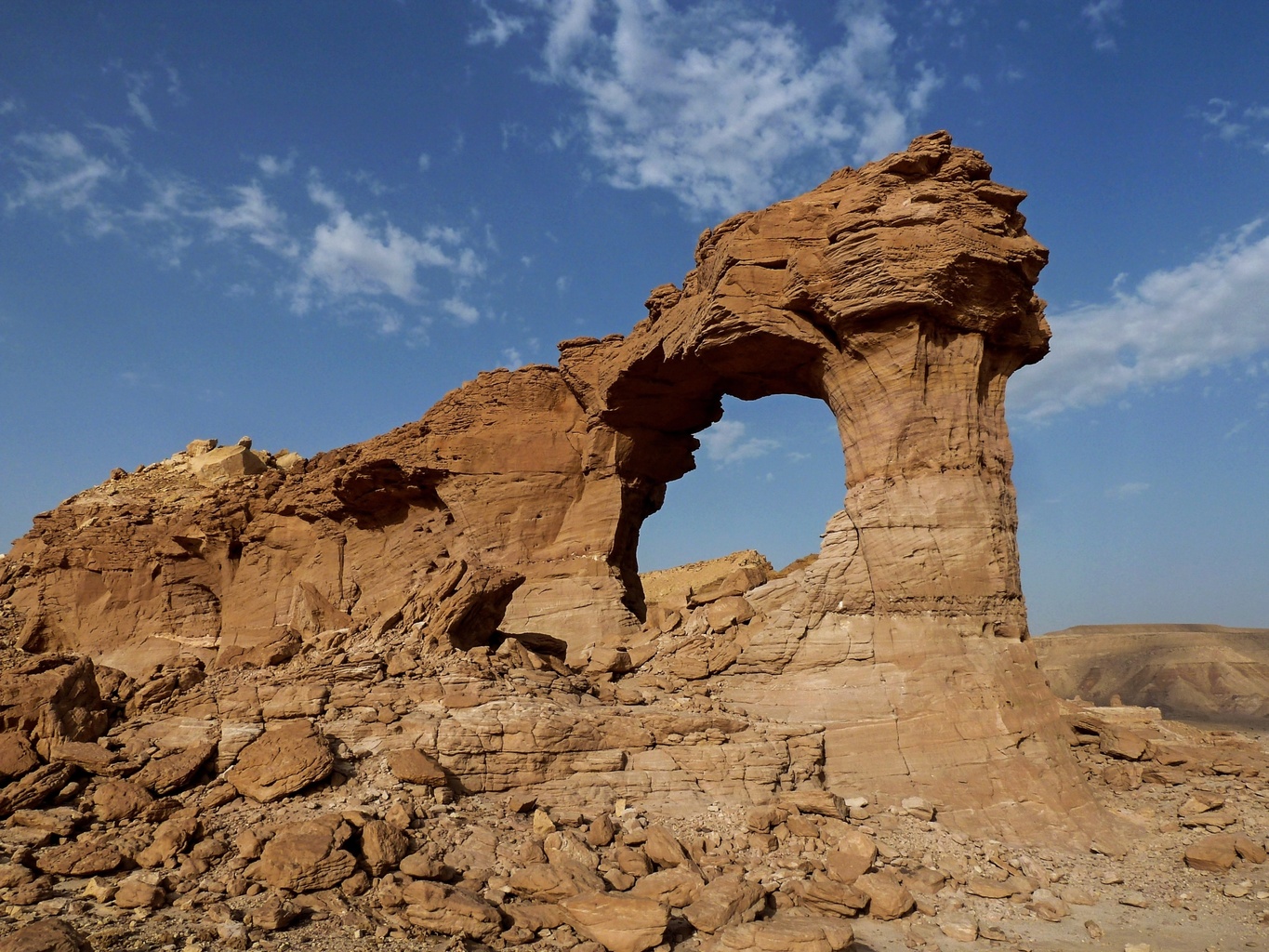 Natural Arch of Riyadh