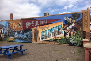 Murals in Alpine