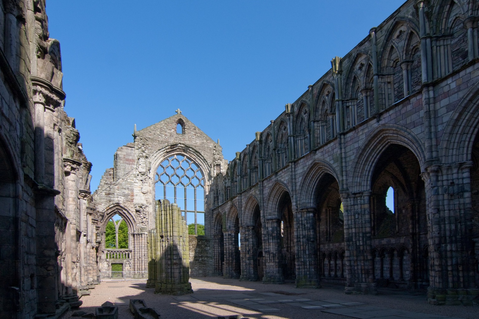 Holyrood Abbey Ruins