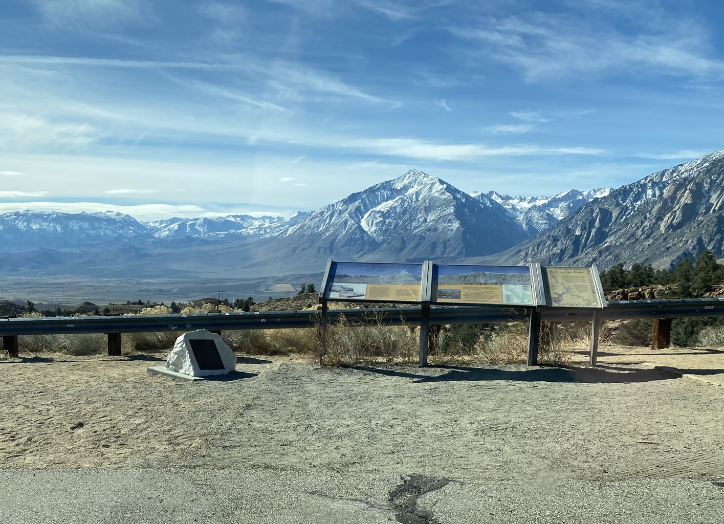 Sherwin Grade Scenic Vista Point