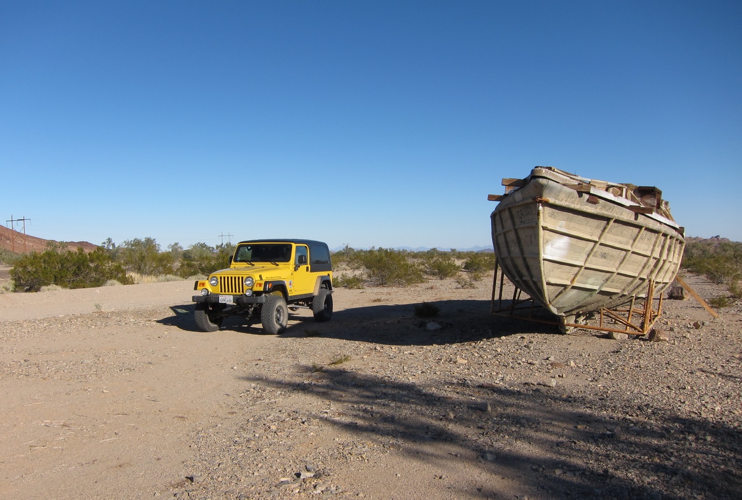 Bradshaw Trail Desert Boat