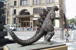 Godzilla Statue