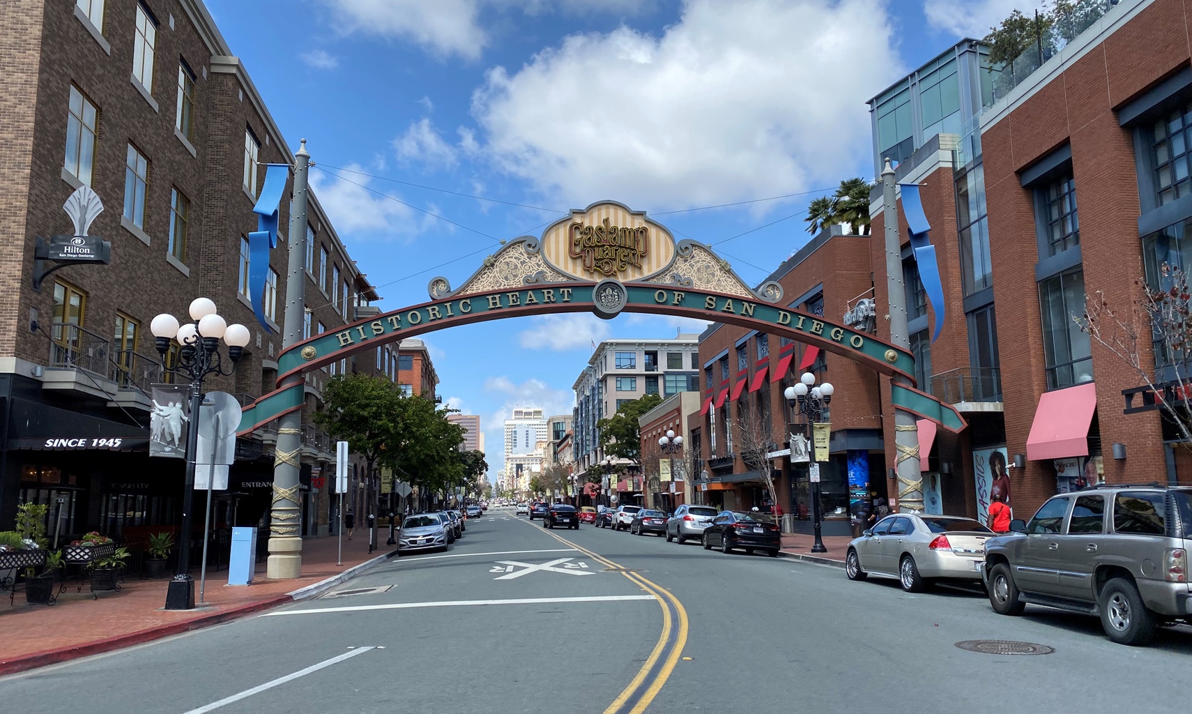 Gaslamp Quarter Sign
