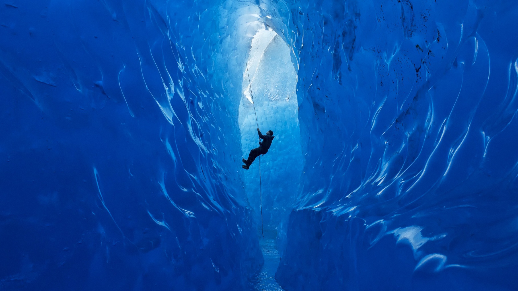 Ice Cave Underwater