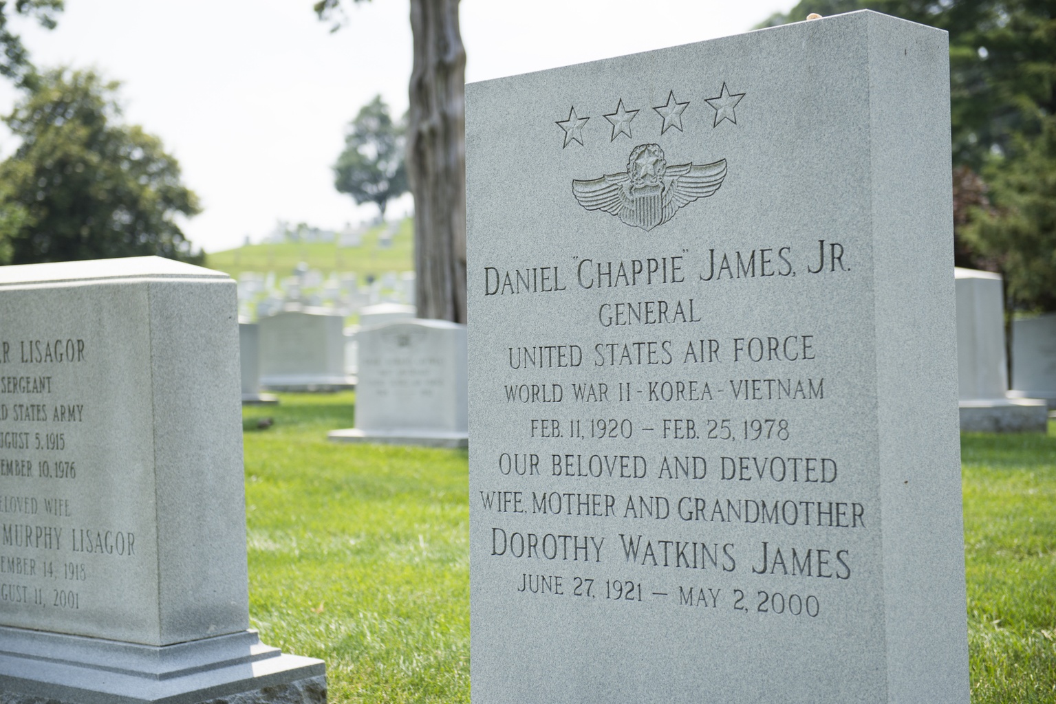 Admiral Daniel "Chappie" James, Jr. Gravesite