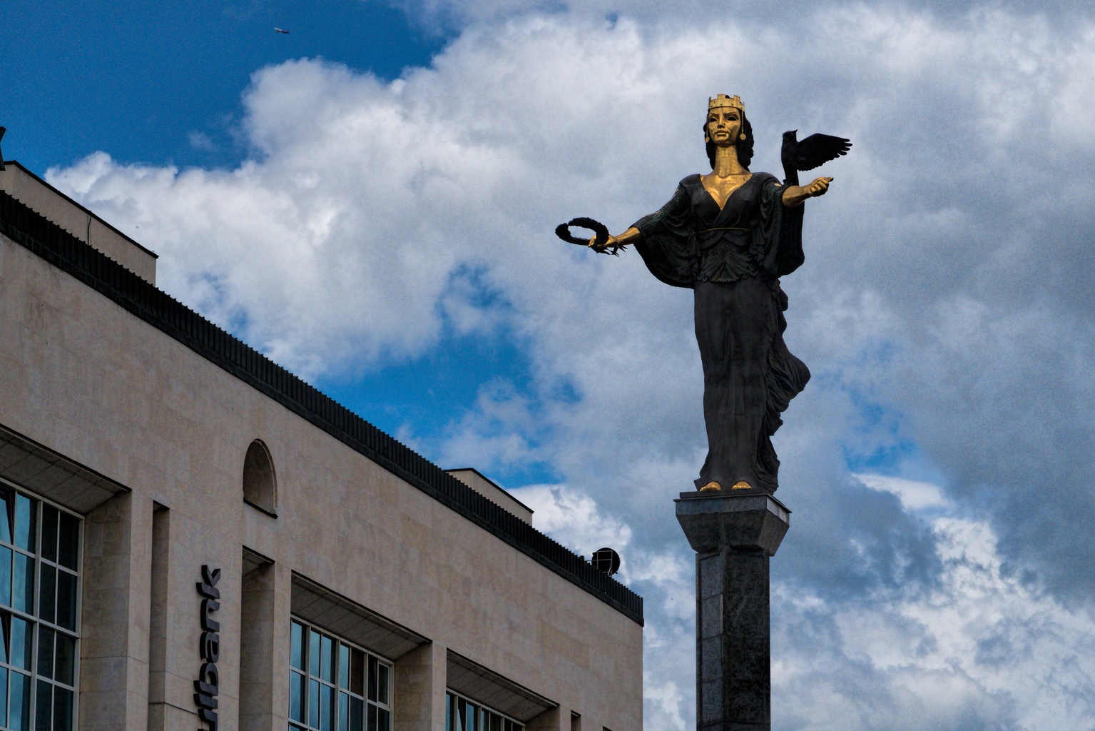 Sofia The Statue of Sveta Sofia, Sofia, Bulgaria