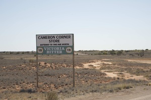 Cameron Corner Survey Marker