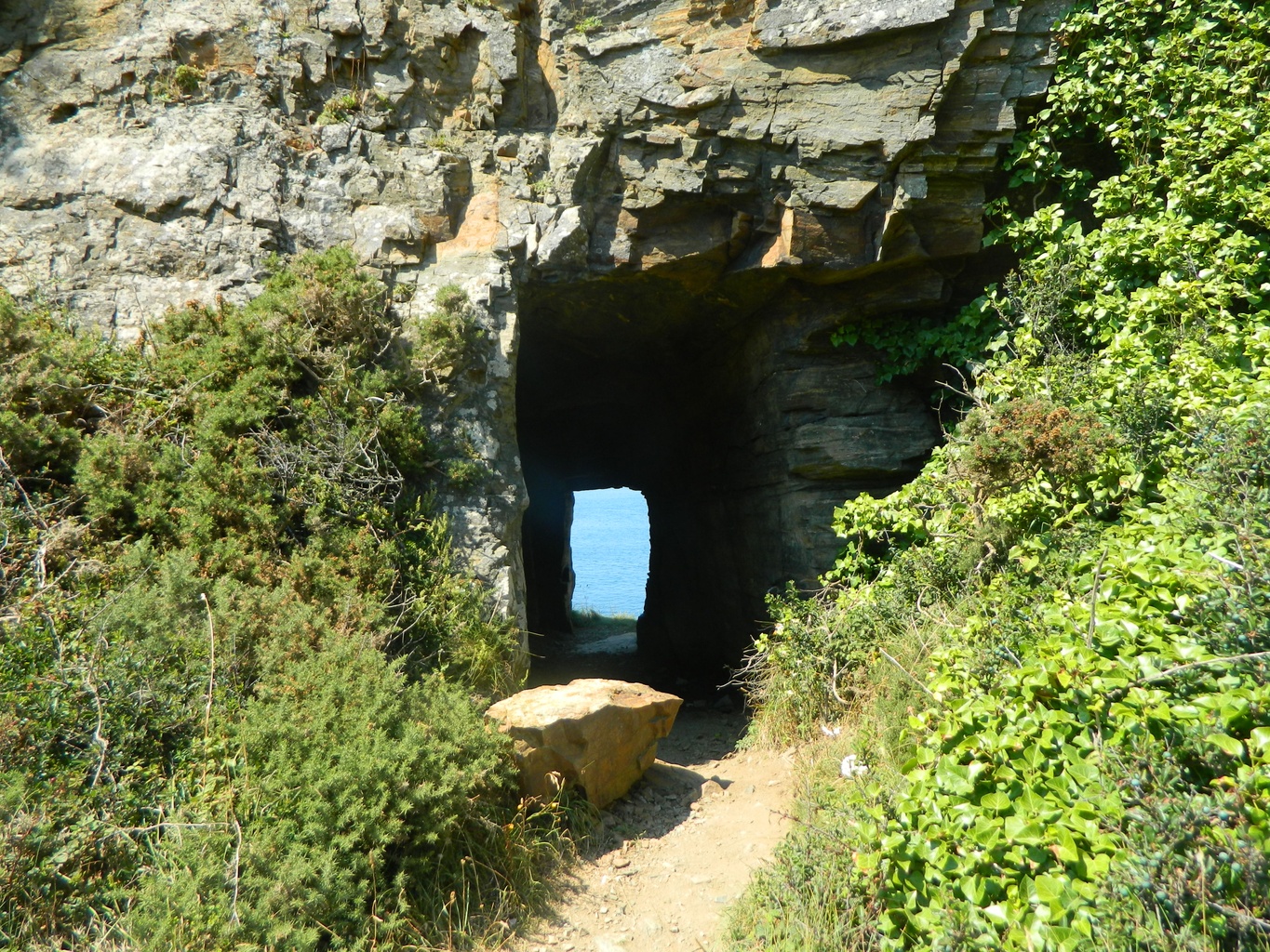 The Window in the Rock (Sark)