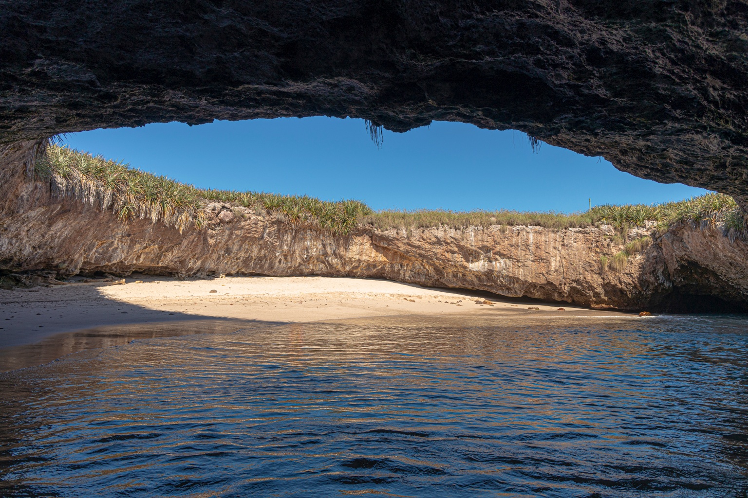 Playa del Amor (Hidden Beach), Marieta Islands