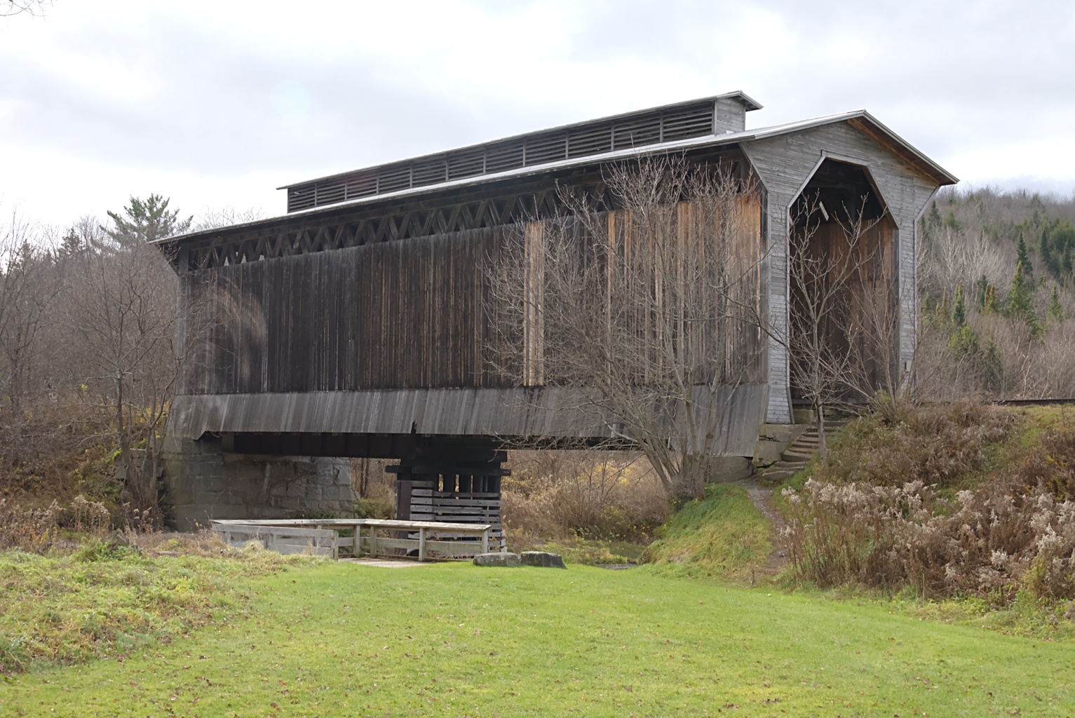 Fisher Covered Railroad Bridge