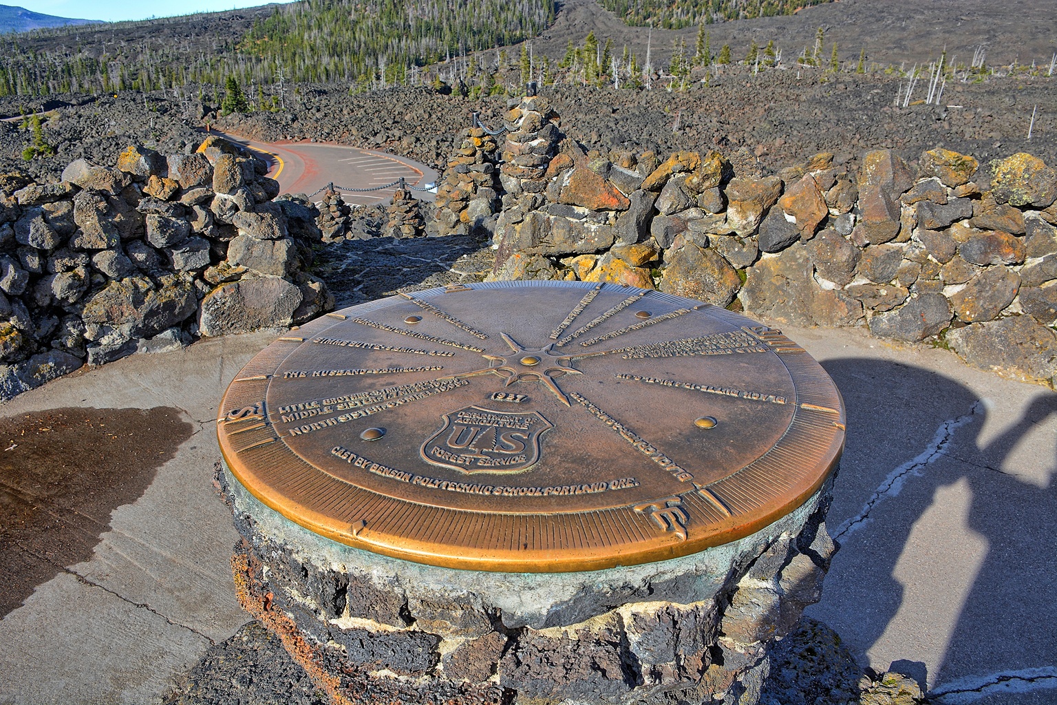 Dee Wright Observatory Peak Finder