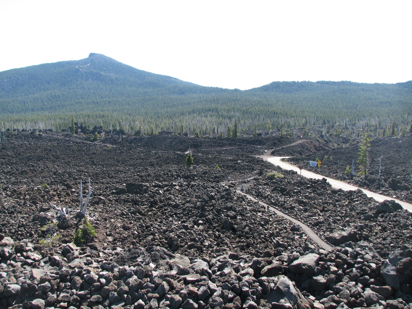Dee Wright Observatory Lava Trail