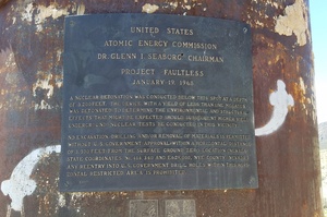 Project Faultless Nuclear Test Site