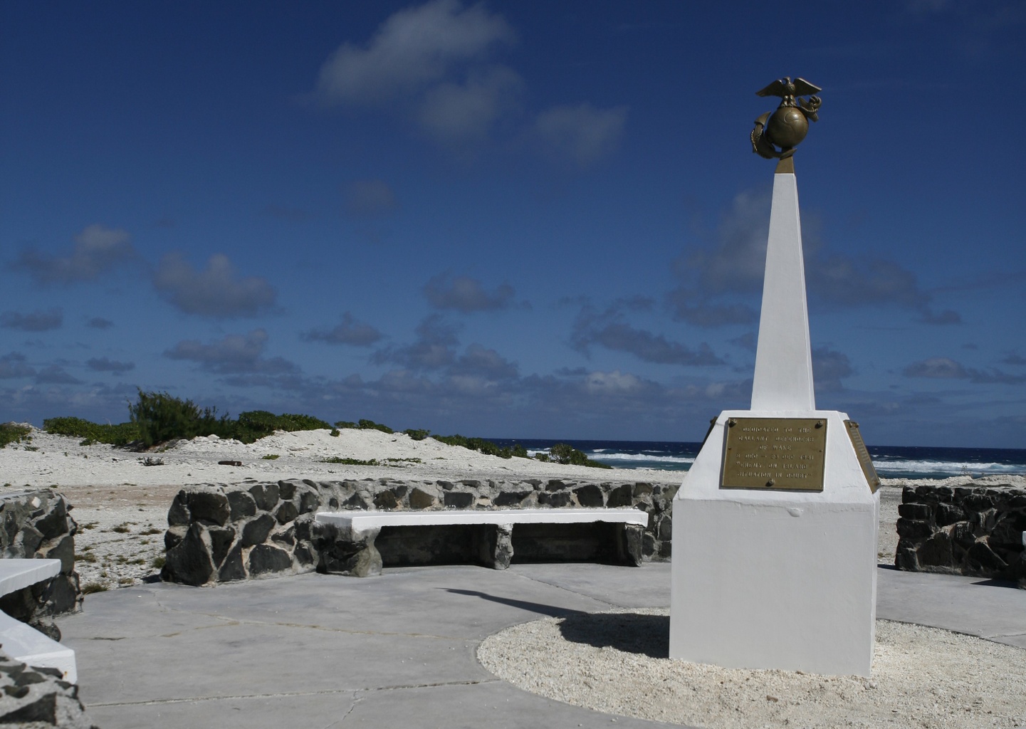 Wake Island U.S. Marines Monument
