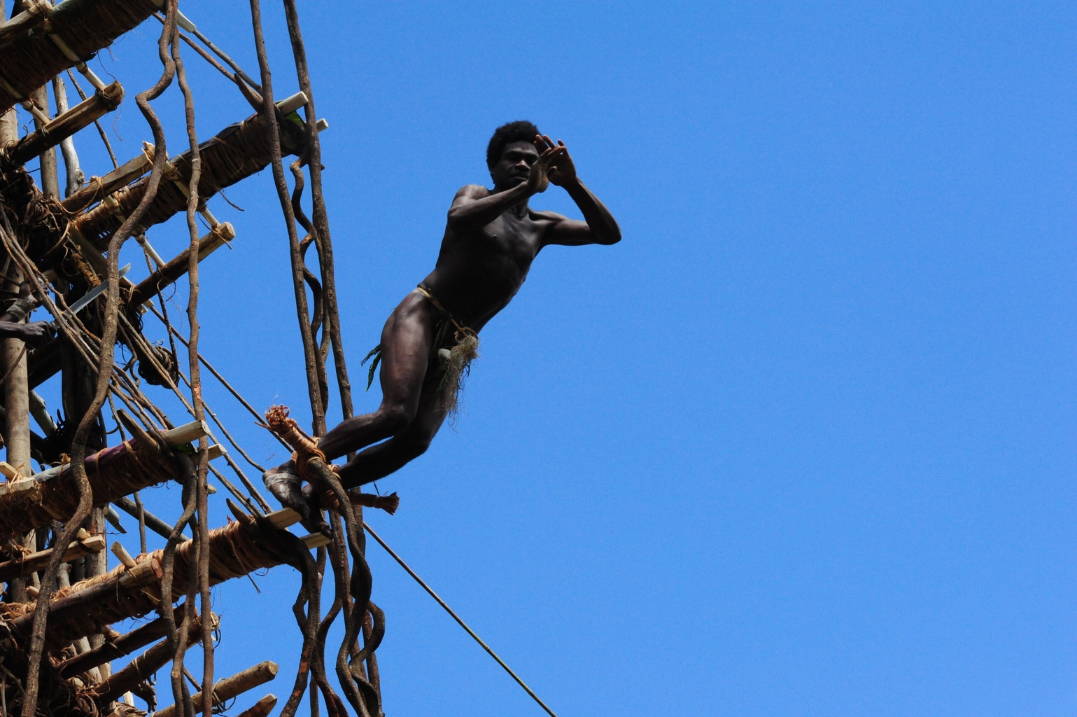 Land Diving on Pentecost Island
