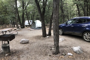 Bonita Canyon Campground at Chiricahua National Monument