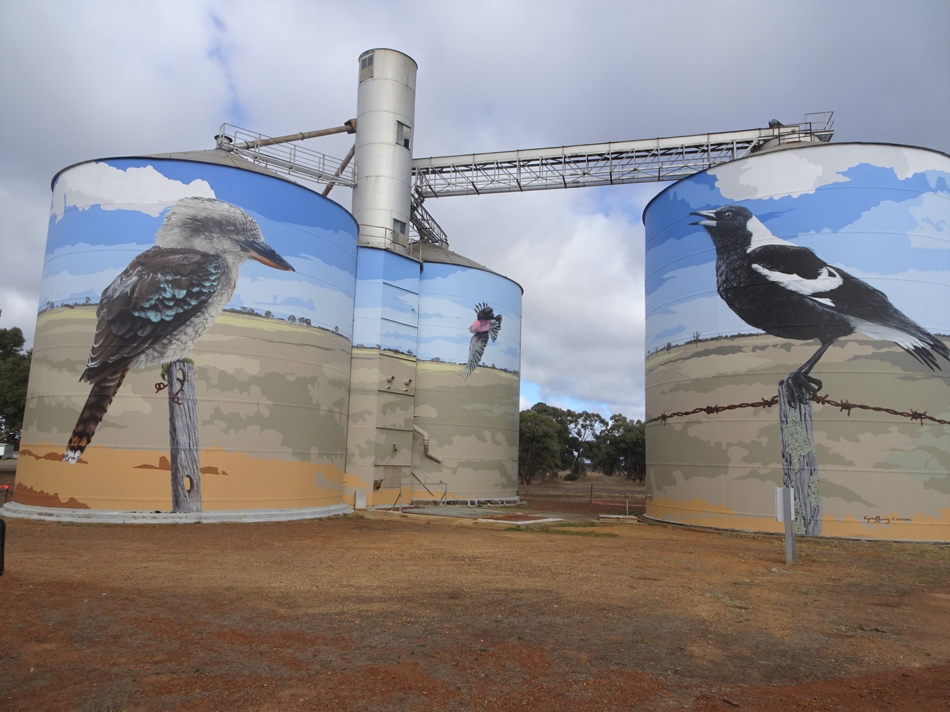Goroke Silo Art