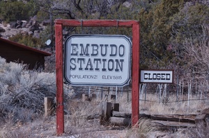 Embudo Station