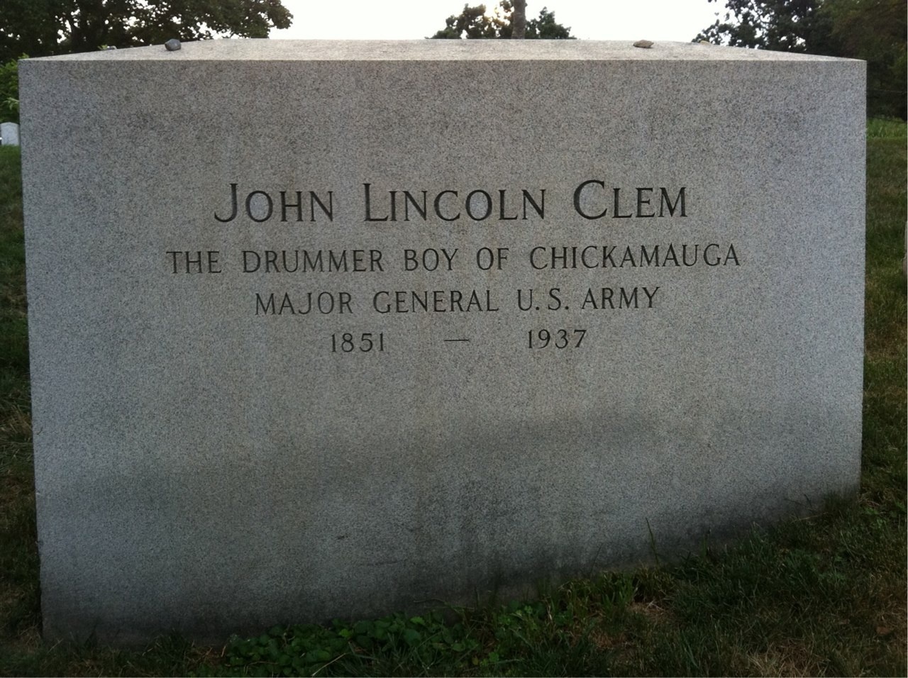 Johnny Clem Gravesite