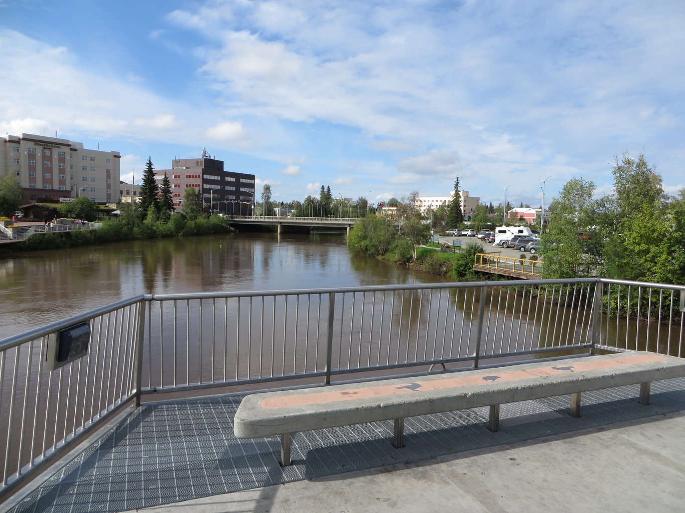 Chena River Viewpoint at William Ransom Wood Centennial Bridge