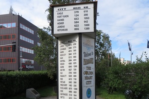 Welcome to Fairbanks Sign