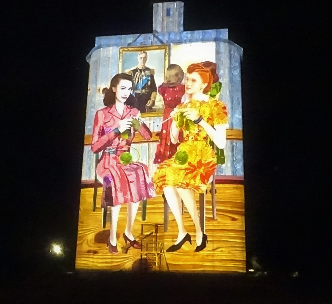 Quorn Silo Light Show