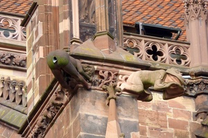The Mooning Gargoyle of Freiburg Minster