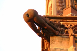The Mooning Gargoyle of Freiburg Minster
