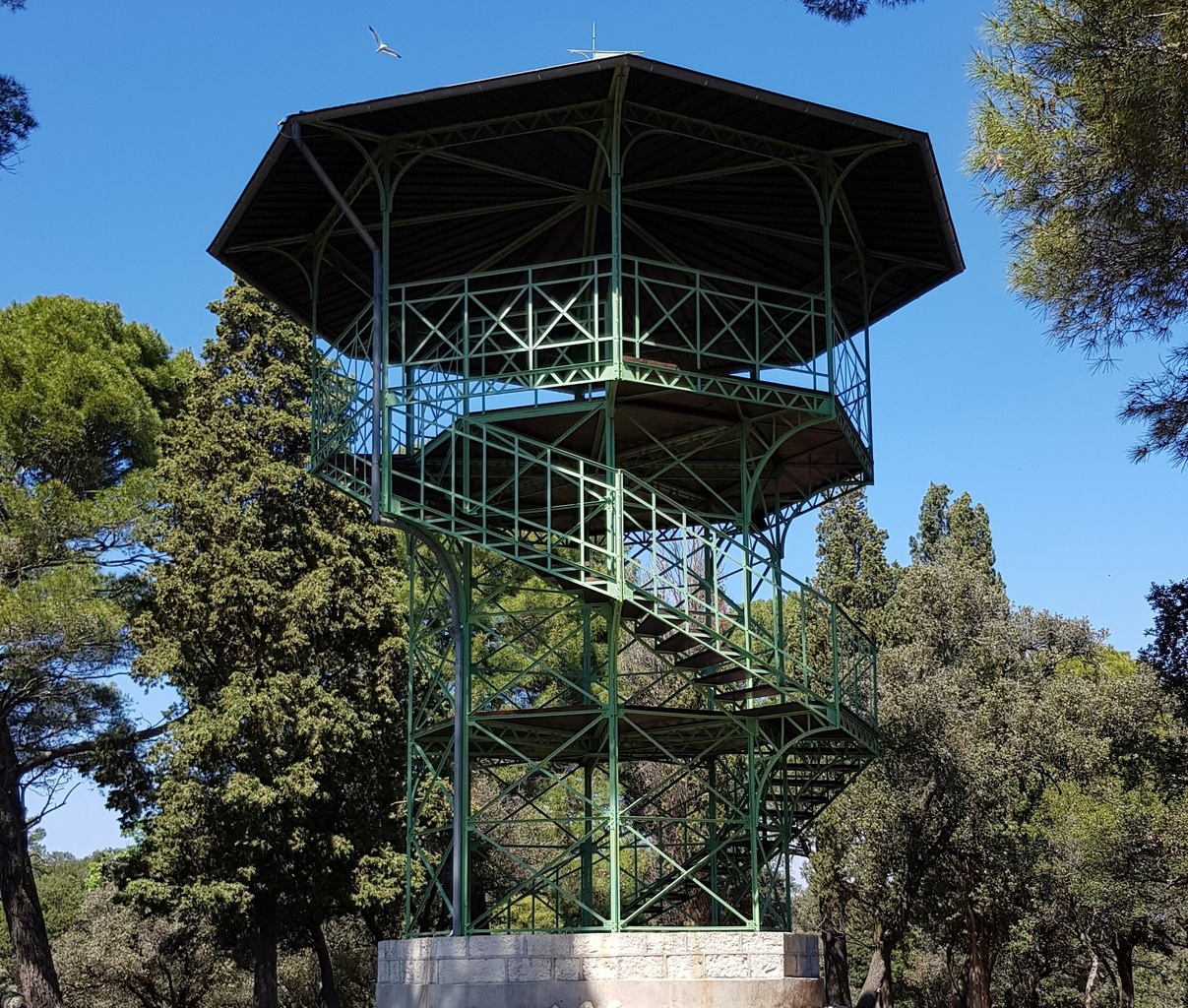 Otok Veliki Brijun Tower