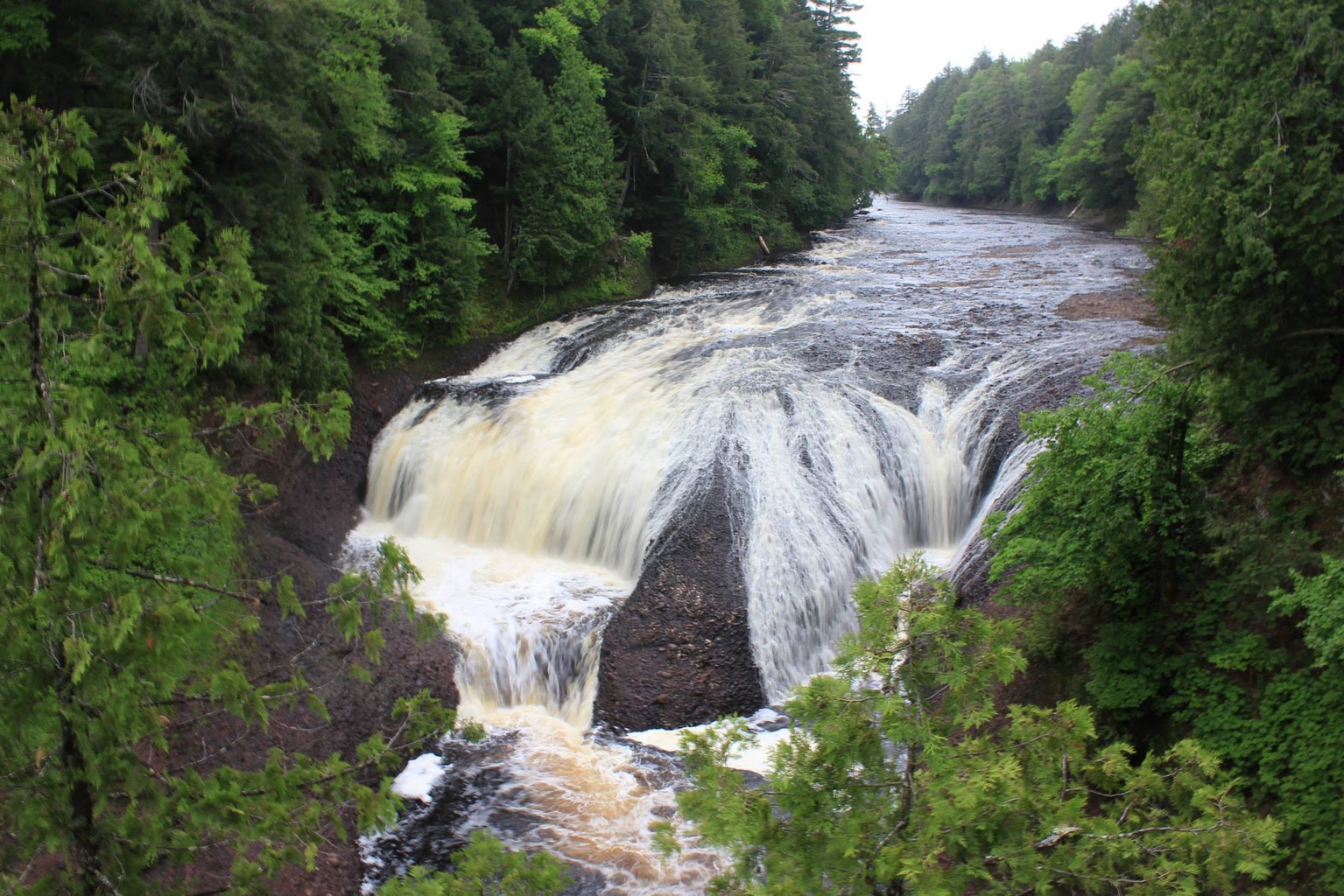 Potawatomi and Gorge Waterfalls