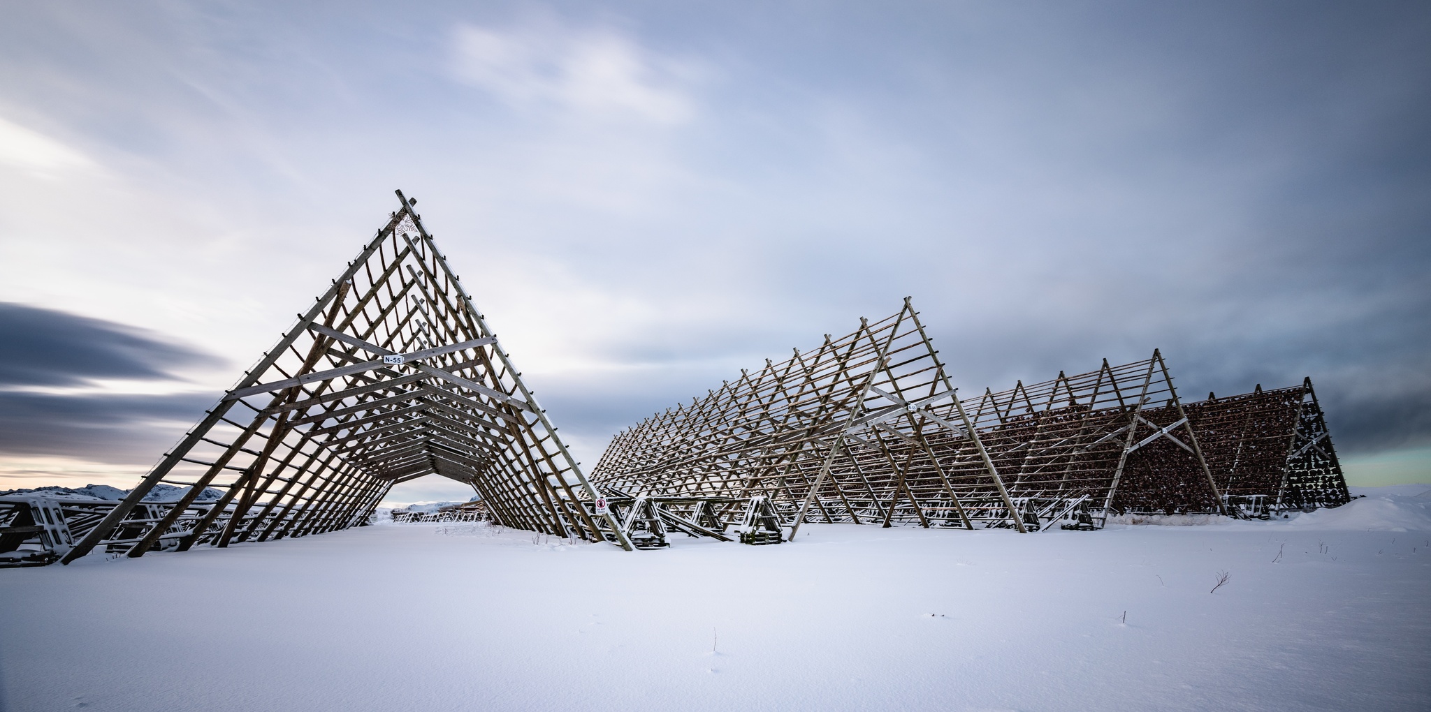 Laukvik Fish Racks (Hjell)