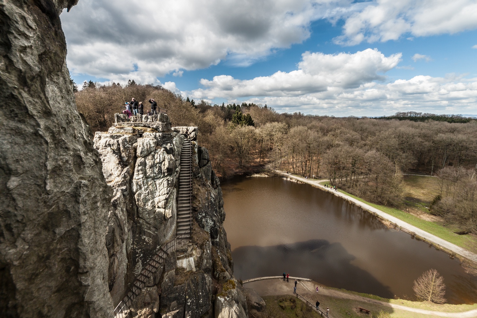 Externsteine Rock Formation