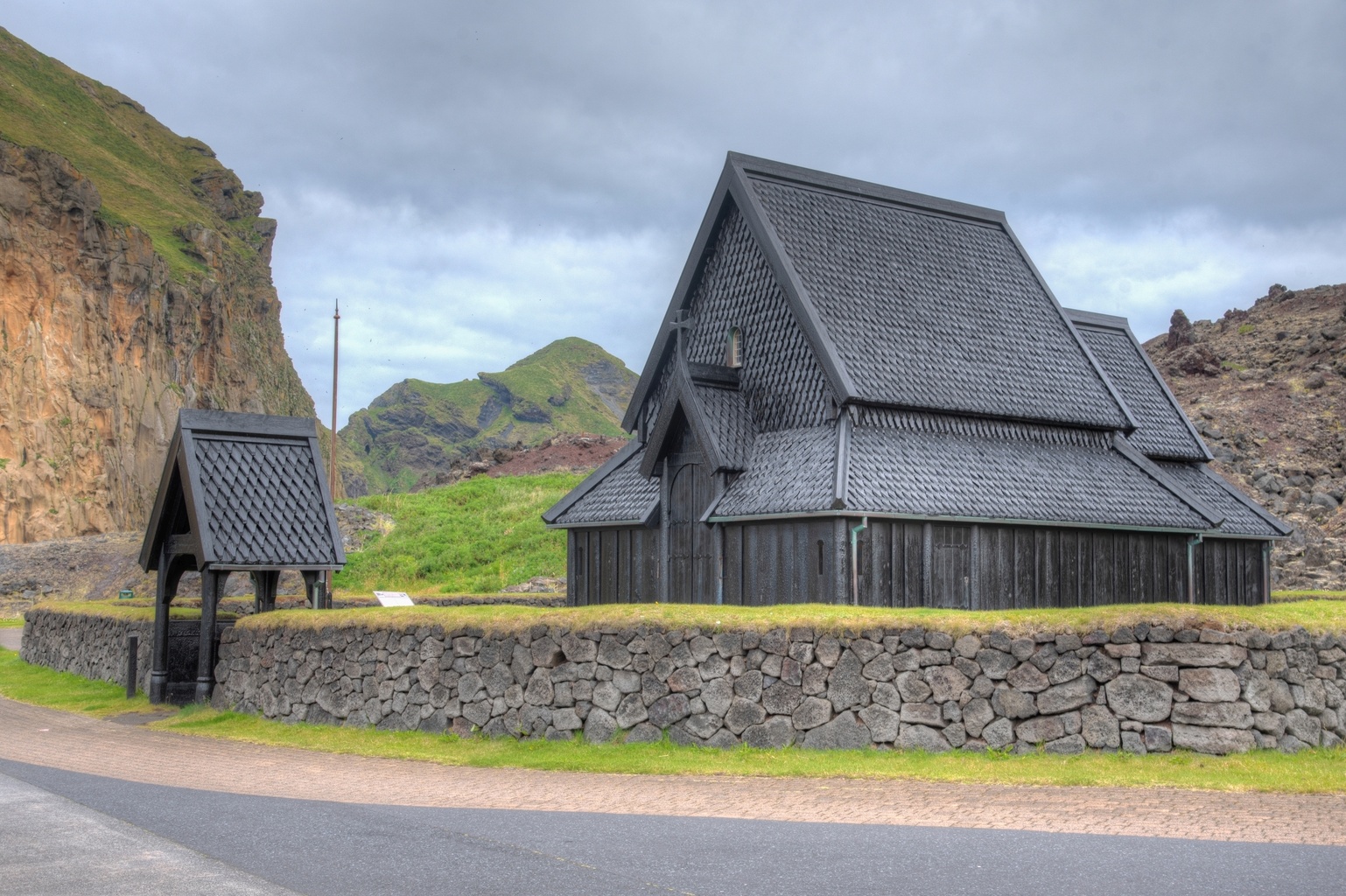 Stafkirkjan (the Stave Church)