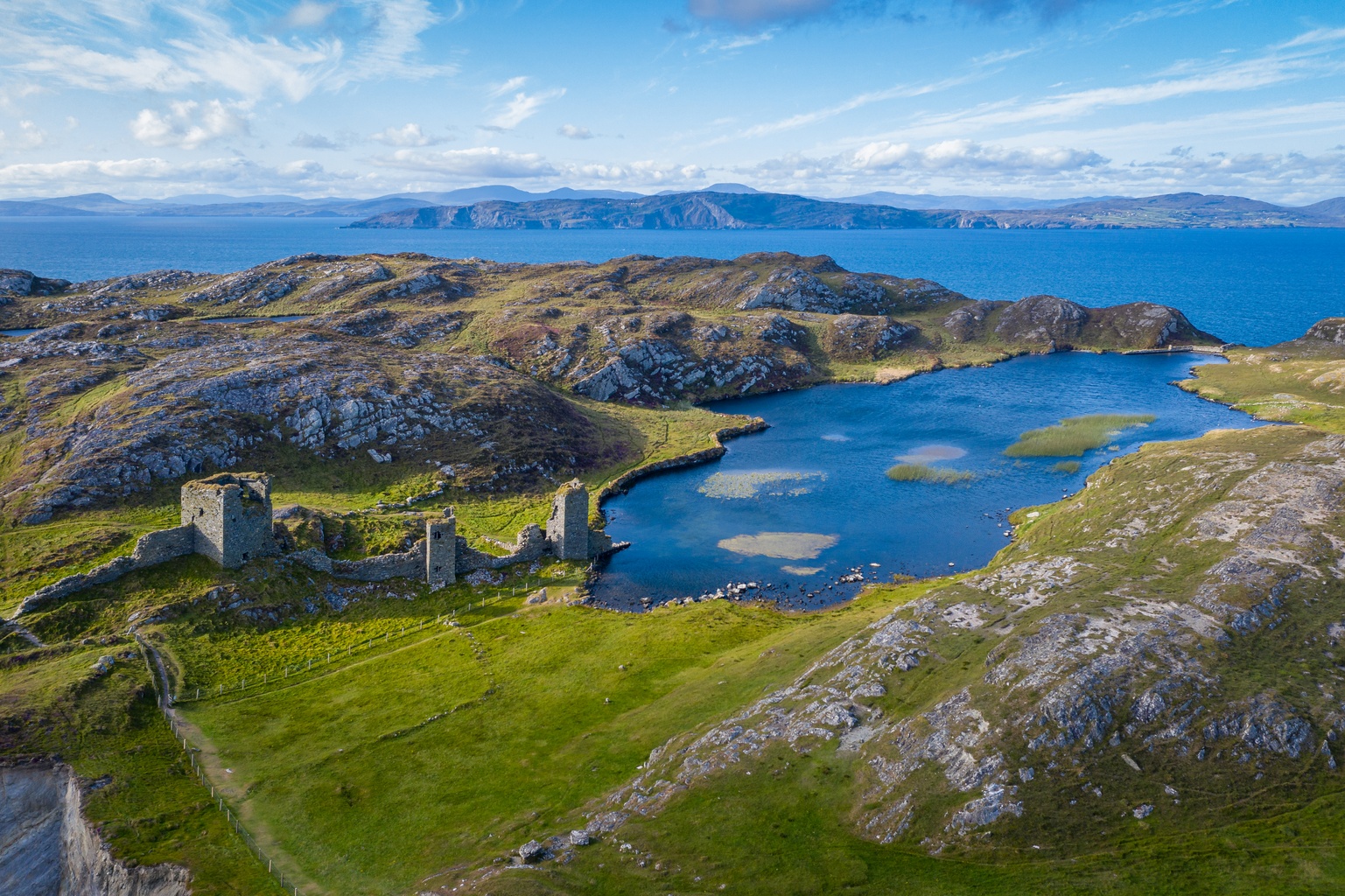 Three Castle Head & Dunlough Castle