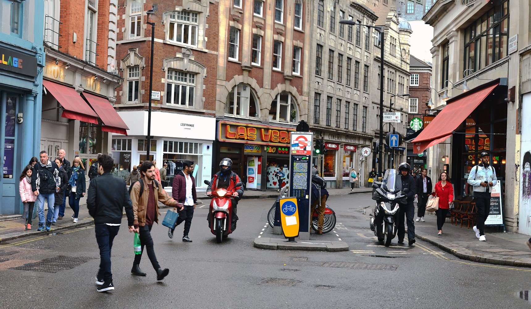 Wardour Street in Soho