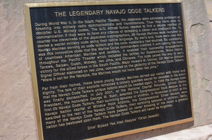 Navajo Nation Code Talkers World War II Memorial