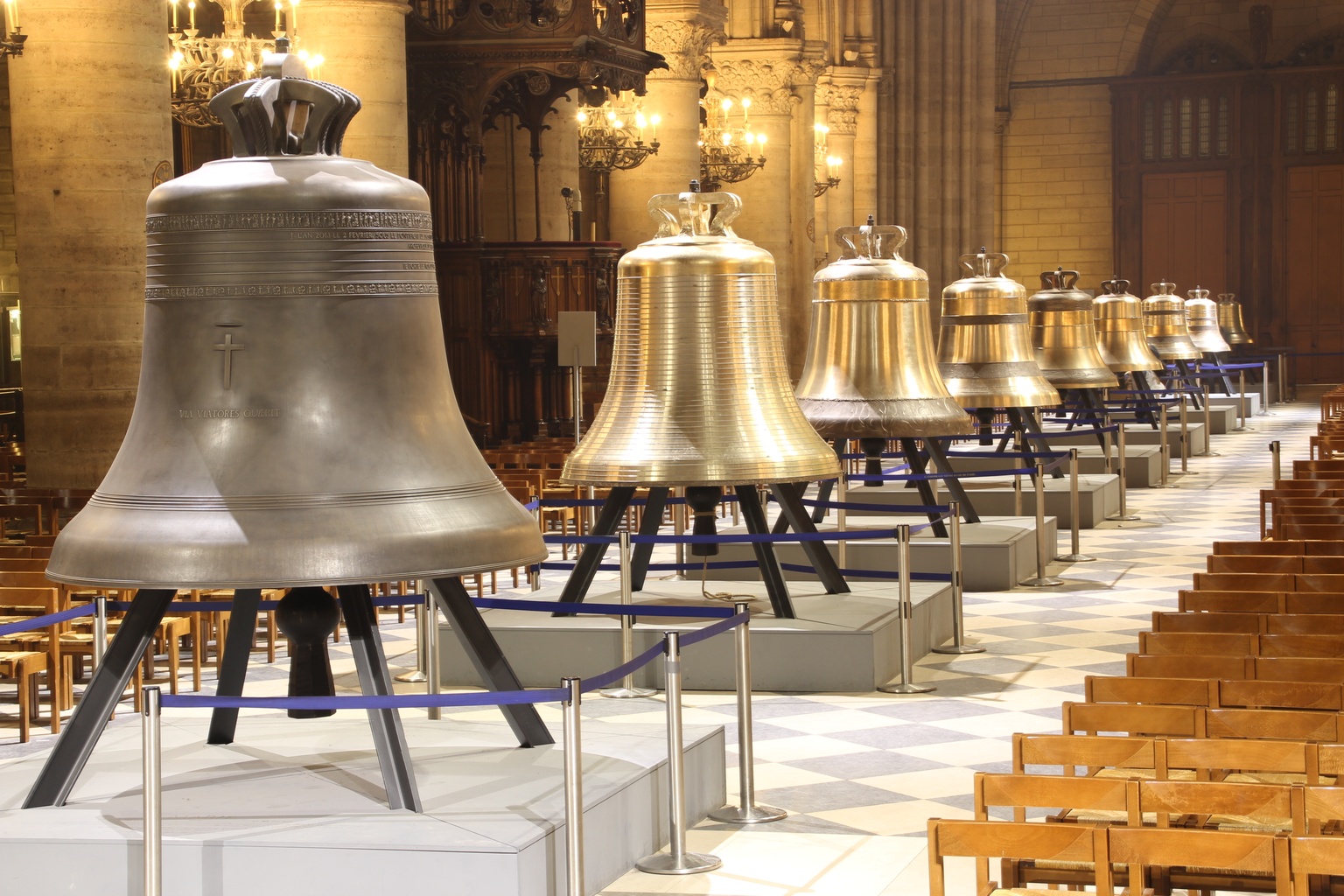 Notre Dame’s Emmanuel Grand Bell (bourdon Emmanuel)