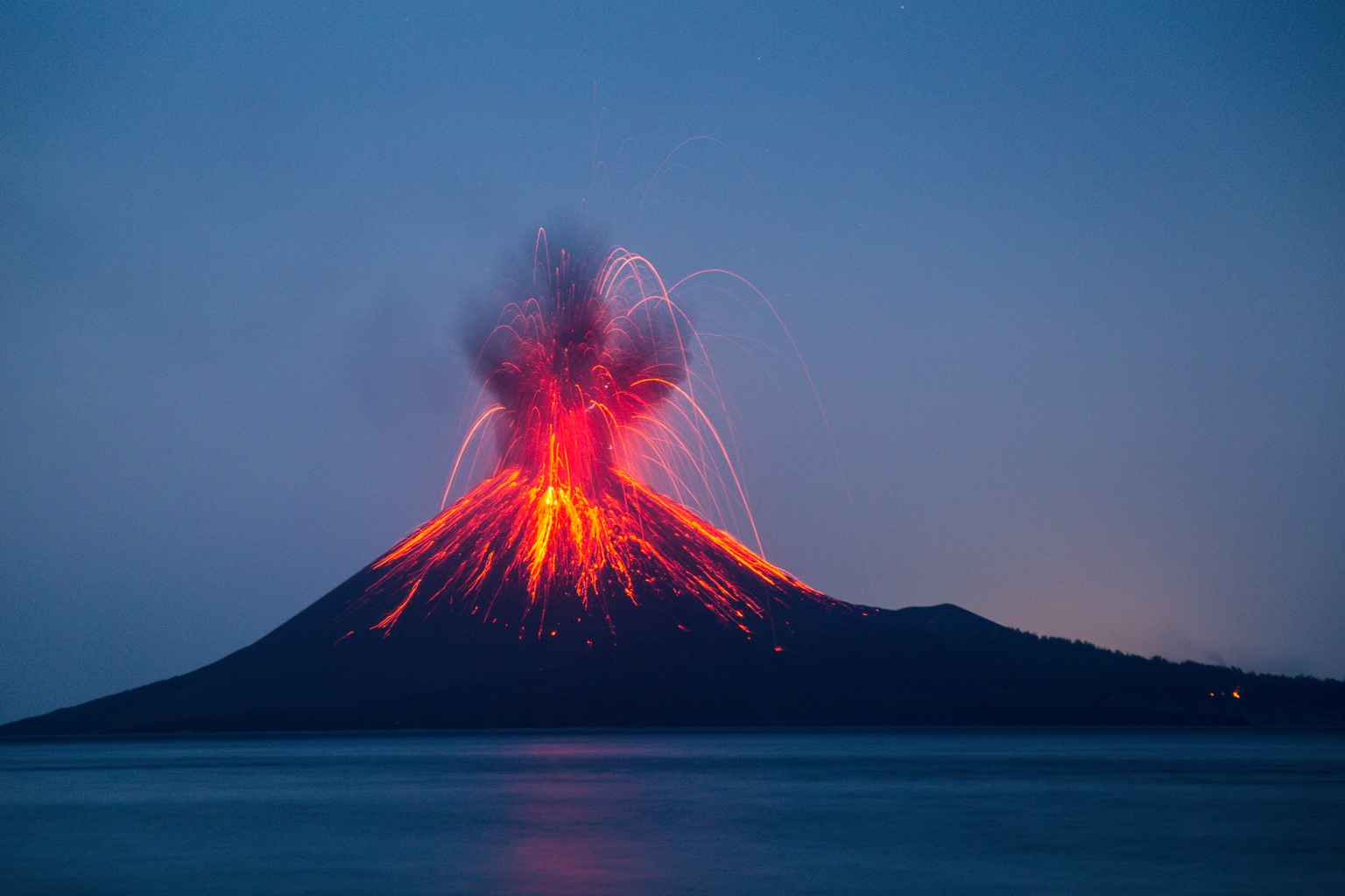 Anak Krakatoa Volcano