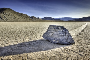 Racetrack Playa "Sailing Stones"