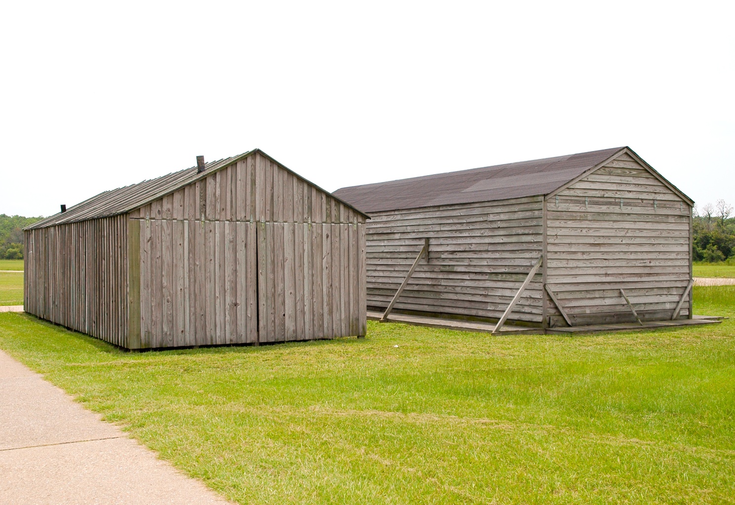 Reconstructed 1903 Camp Buildings