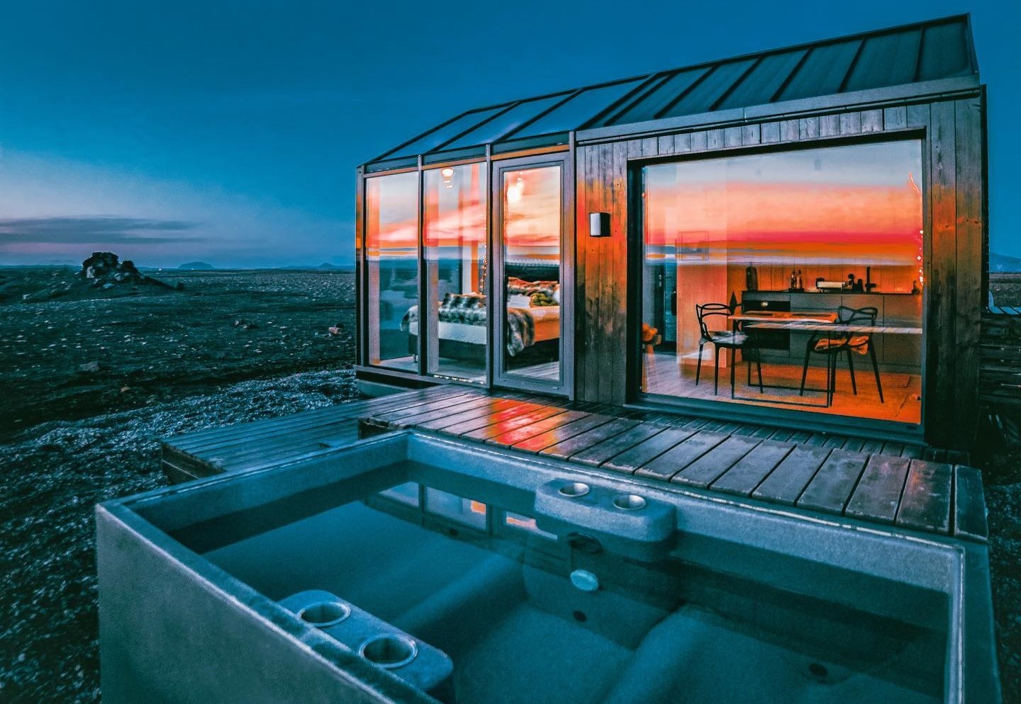 Glass Cottages Iceland